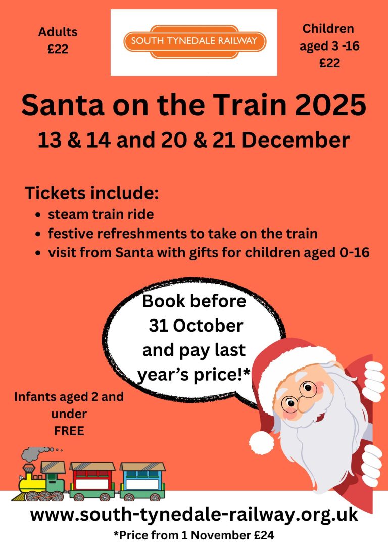 Saturday 20 December 2025 Santa Special 10:30 departure – South ...